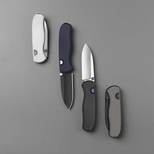Drop Bear® Zero | Kizer Button Liner Lock™ | Elmax + Satin + Hollow Gr